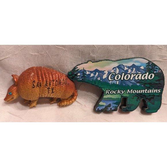 Unbranded | Accents | 6 Magnets Souvenir States Refrigerator Colorado ...